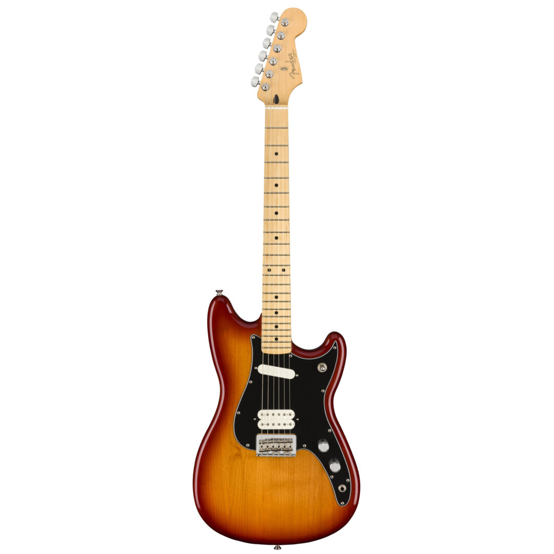 Guitarra Eléctrica Fender DUO-SONIC™ HS Sienna Sunburst - Music Hall