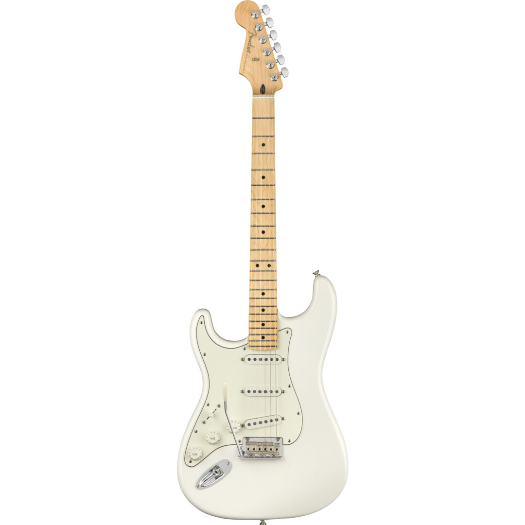 Guitarra Eléctrica PLAYER STRATOCASTER® Polar White Zurdos - Music Hall