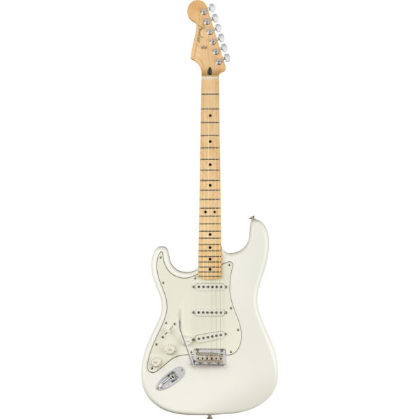 Guitarra Eléctrica PLAYER STRATOCASTER® Polar White Zurdos - Music Hall