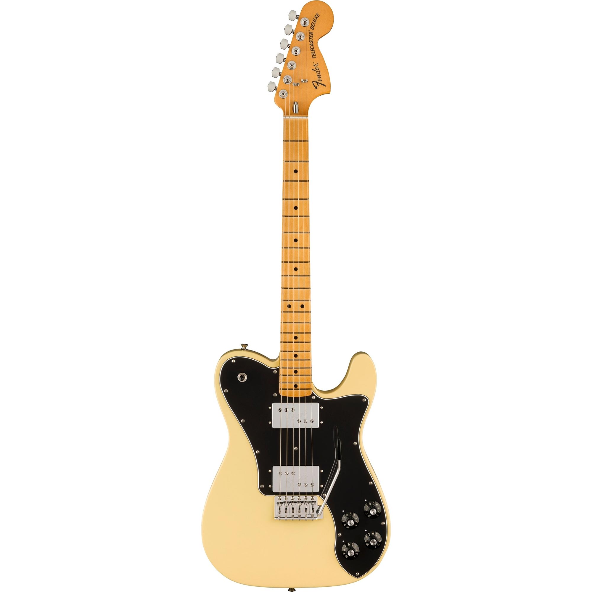 Guitarra Fender Telecaster® Deluxe Vintera® II '70s con trémolo Vintage White - Music Hall