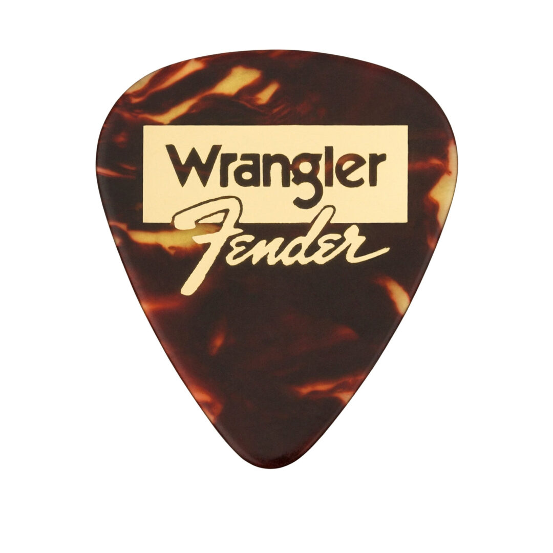 Púas FENDER® X WRANGLER® CELLULOID PICKS - Music Hall